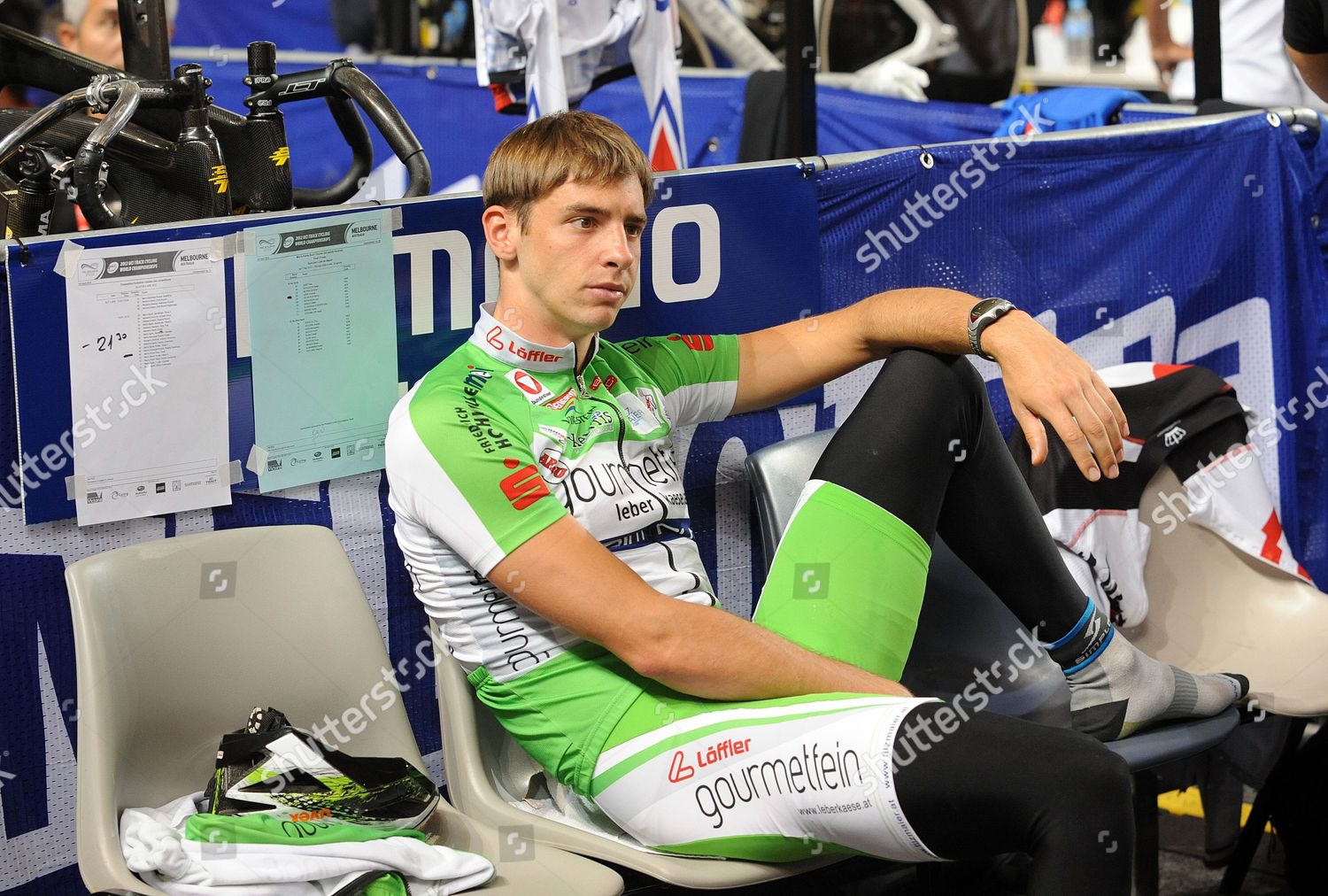 Andreas Graf Austria Relaxes Before Taking Editorial Stock Photo ...