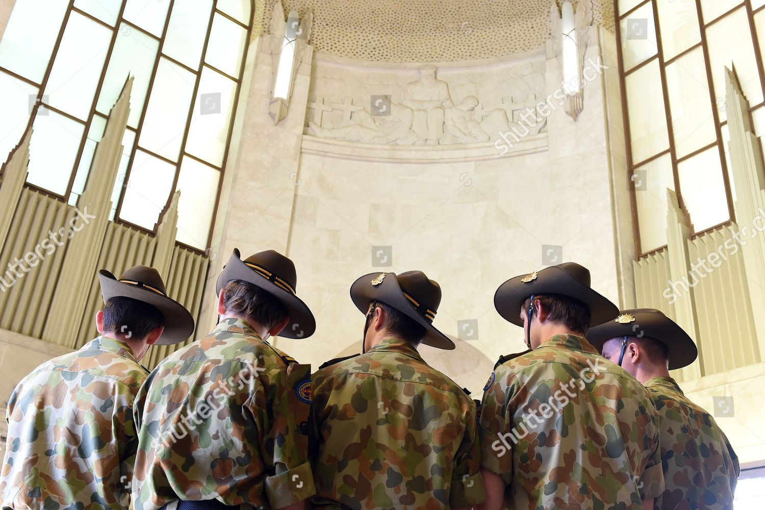 Australian Army Cadets Stand Inside Hall Editorial Stock Photo - Stock ...