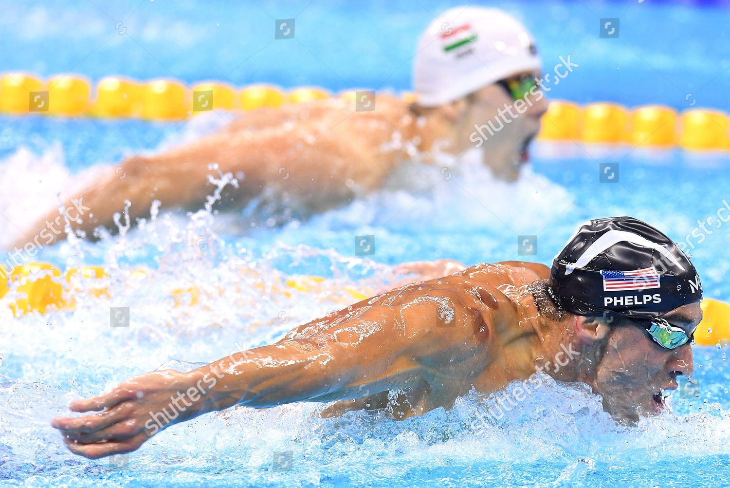 Michael Phelps Usa Bottom Pon His Editorial Stock Photo - Stock Image ...