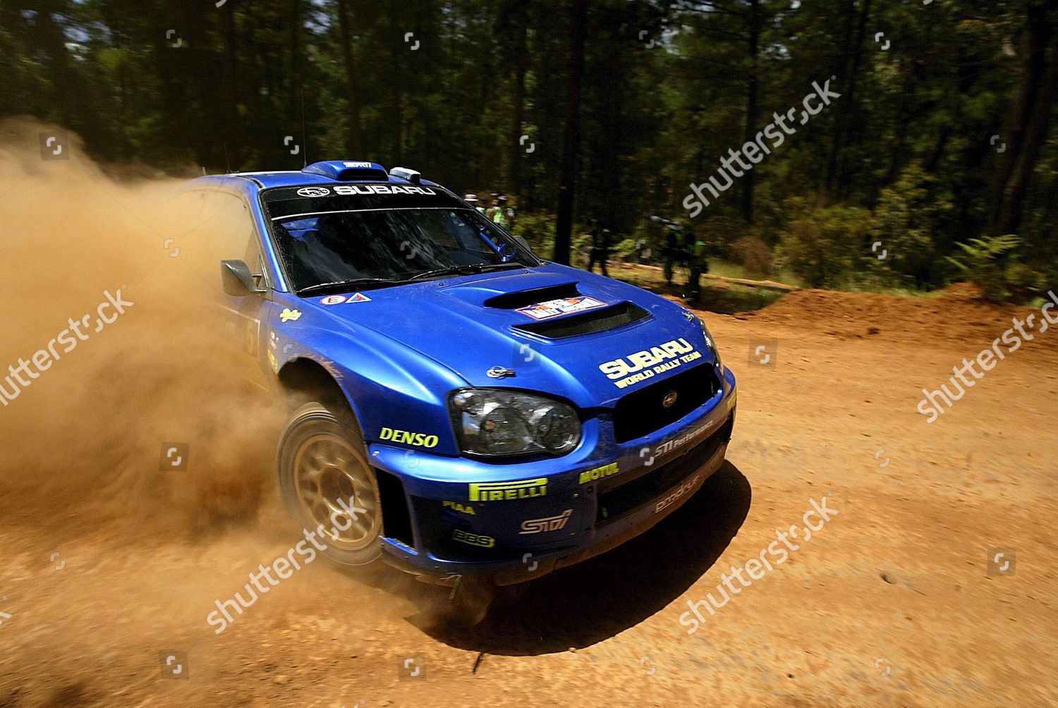 Subaru Driver Petter Solberg Action During Editorial Stock Photo ...