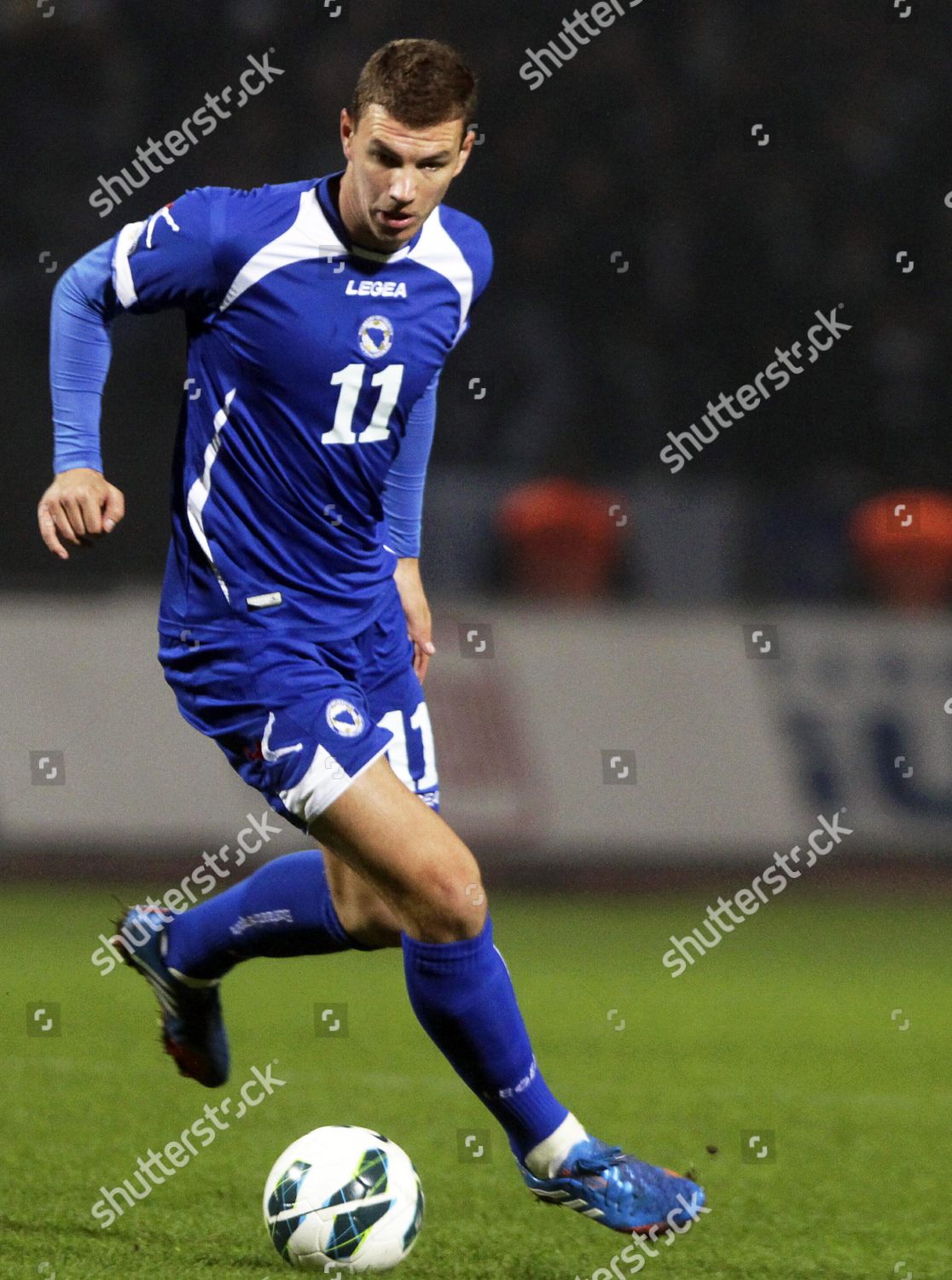 Edin Dzeko Bosniaherzegovina Action During Fifa Editorial Stock Photo ...