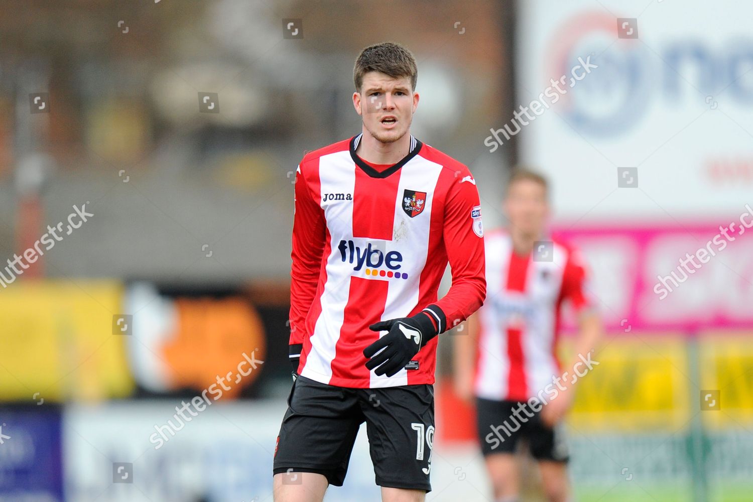 Liam Mcalinden 19 Exeter City During Editorial Stock Photo - Stock ...