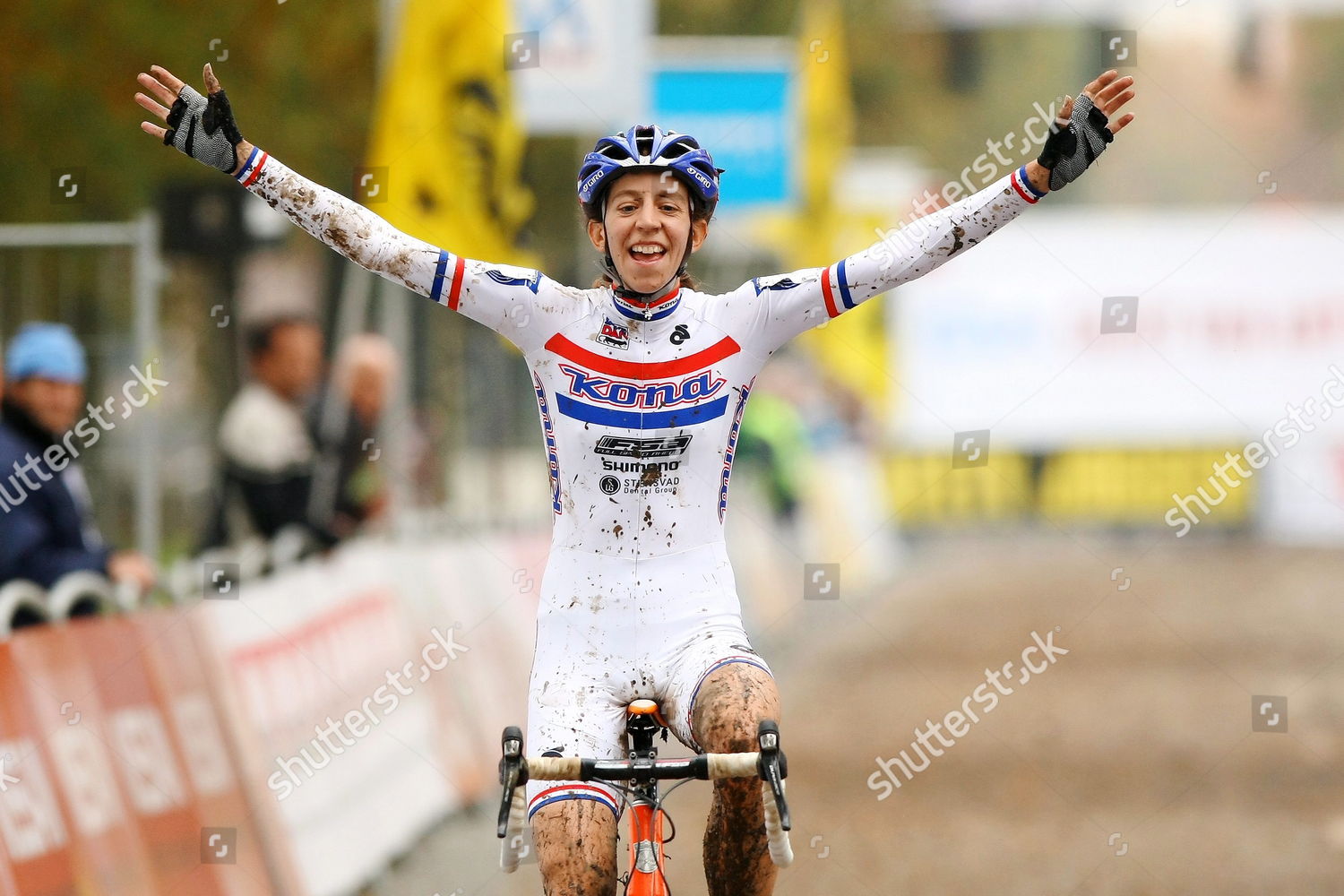 British Helen Wyman Celebrates She Wins Editorial Stock Photo - Stock ...