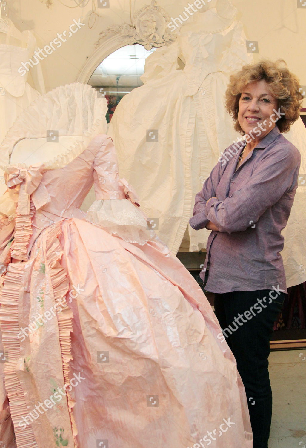 Belgian Artist Isabelle De Borchgrave Shows Editorial Stock Photo ...