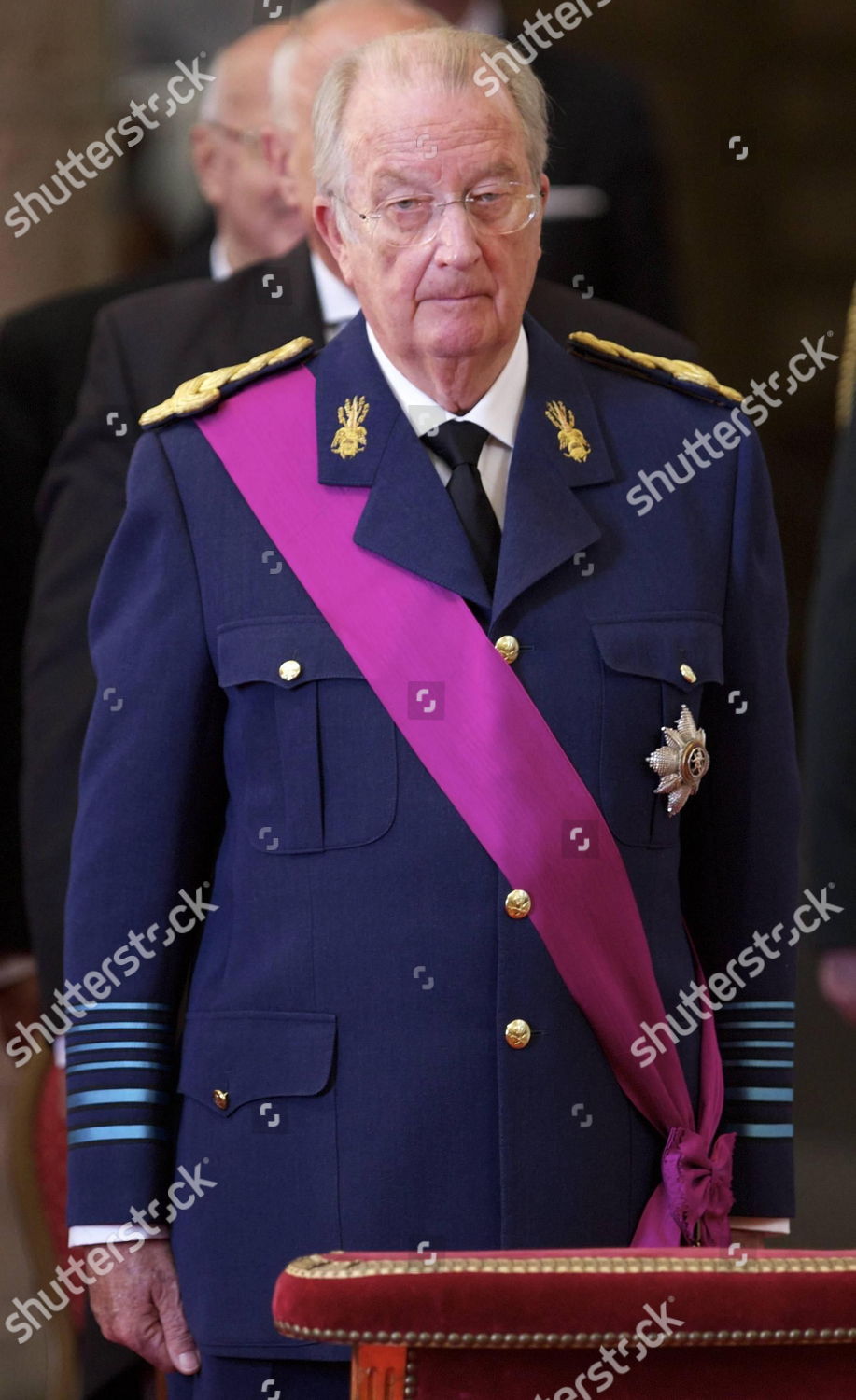 Albert Ii Belgium Stands During Te Editorial Stock Photo - Stock Image ...