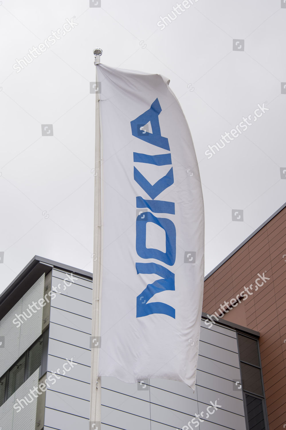 Nokia Banner Front Nokia Company Headquarters Editorial Stock Photo ...
