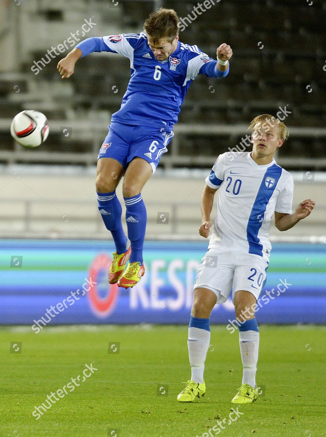Faroe Hallur Hansson C Finlands Joel Editorial Stock Photo - Stock ...