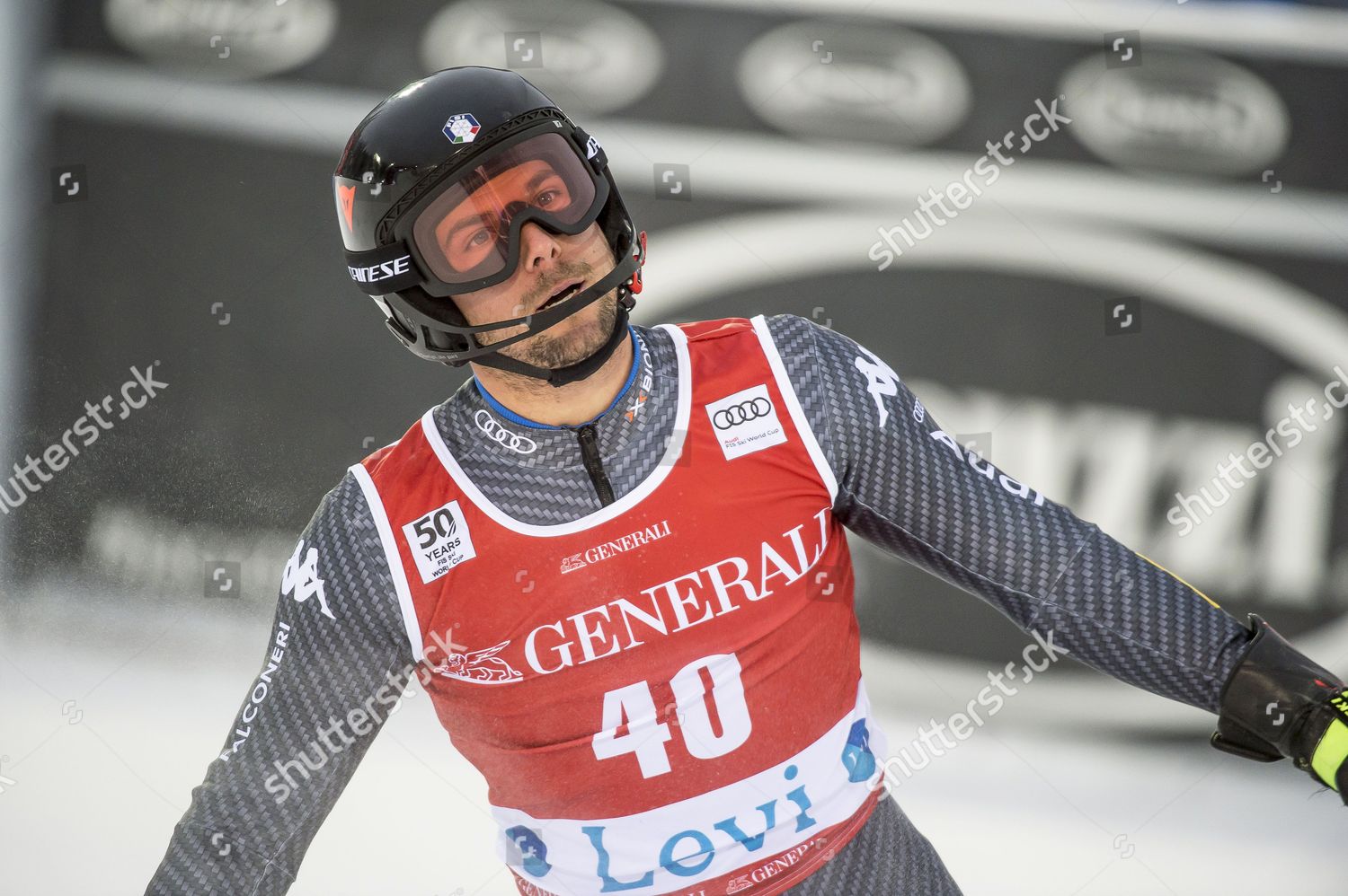 Andrea Ballerin Italy Reacts After His Editorial Stock Photo - Stock ...