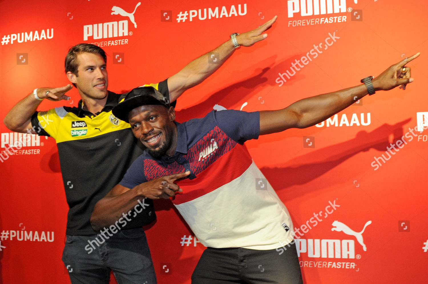 Usain Bolt Alex Rance Editorial Stock Photo - Stock Image | Shutterstock
