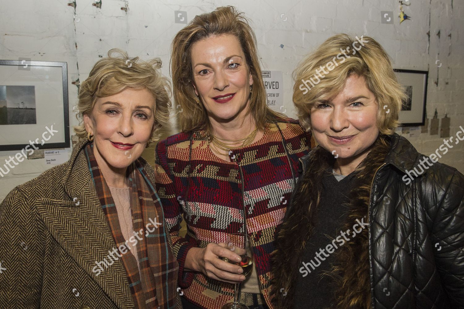 Patricia Hodge Nicki Hall Issy Van Editorial Stock Photo - Stock Image ...