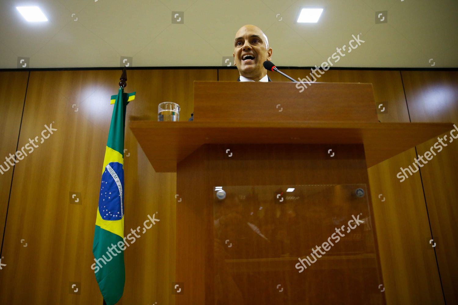 Brazilian Justice Minister Alexandre De Moraes Editorial Stock Photo ...