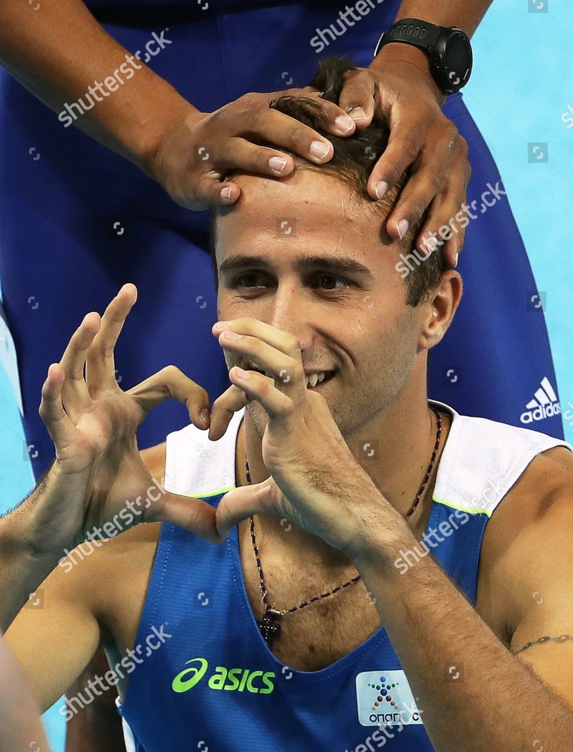 Milan Trajkovic Cyprus Reacts After Competing Editorial Stock Photo ...