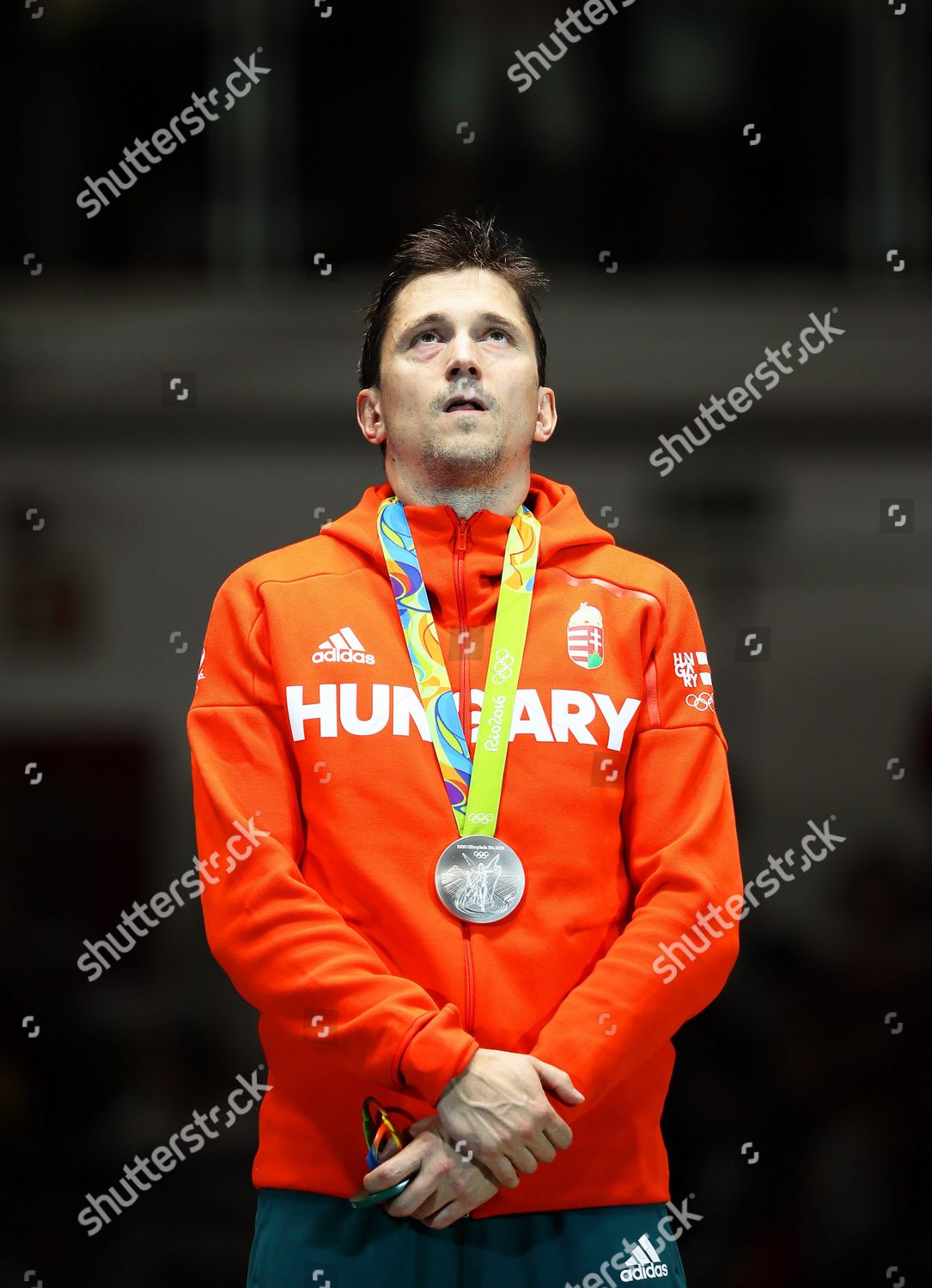 Geza Imre Hungary Reacts On Podium Editorial Stock Photo - Stock Image ...