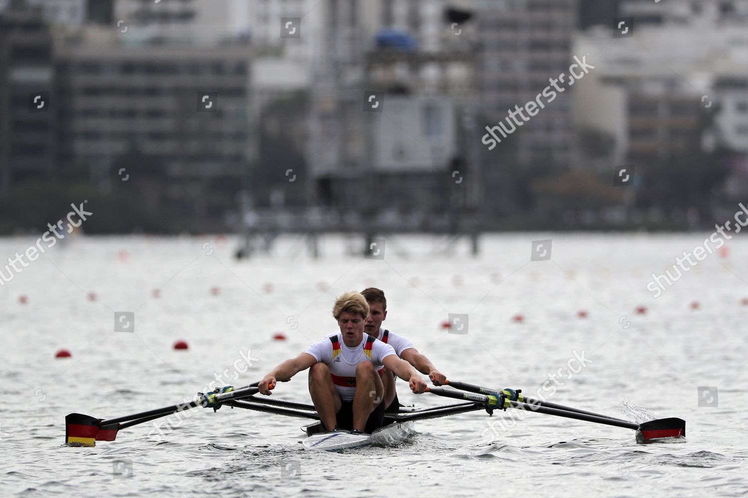 Germans Marcel Hacker Stephan Kruger Germany Editorial Stock Photo ...