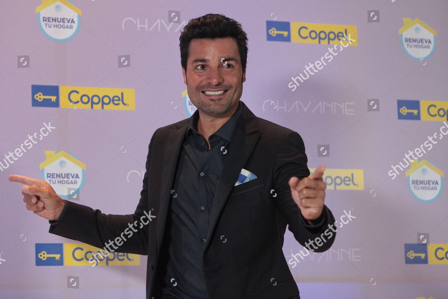 Puerto Rican Singer Chayanne Poses His Editorial Stock Photo - Stock ...