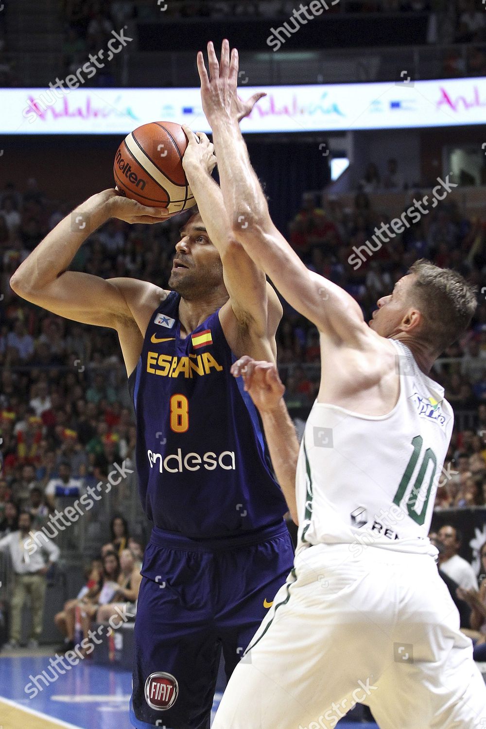 Spanish National Basketball Team Player Jose Editorial Stock Photo ...