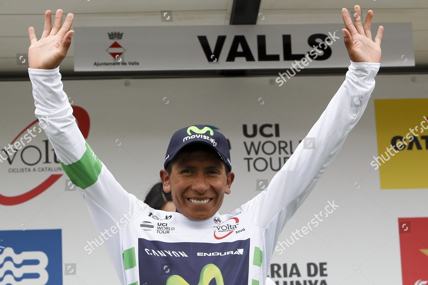 Colombian Cyclist Nairo Quintana Movistar Team Editorial Stock Photo ...