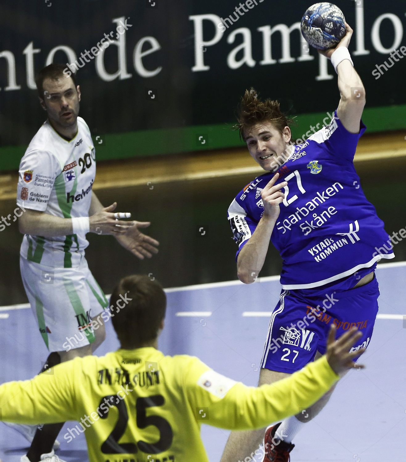 Player Anton Hallback R Action Against Editorial Stock Photo - Stock ...