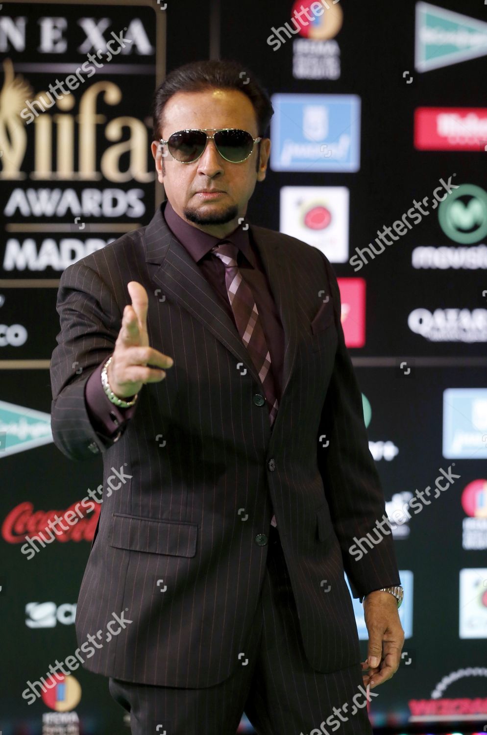 Indian Actor Gulshan Grover Poses Photographers Editorial Stock Photo ...