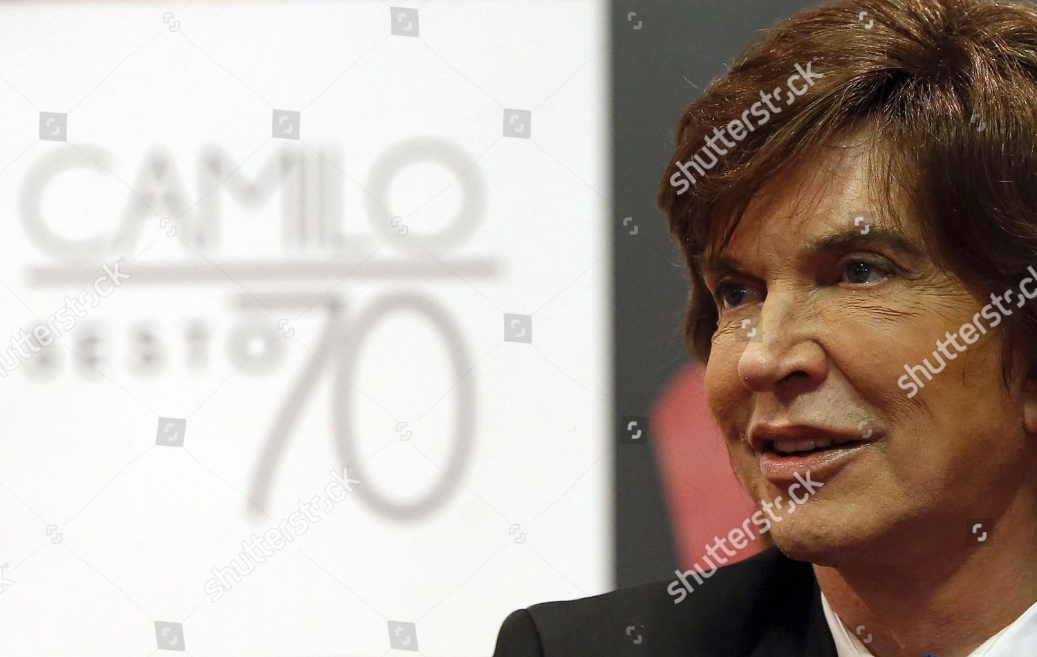 Spanish Singer Camilo Sesto Poses During Editorial Stock Photo - Stock ...