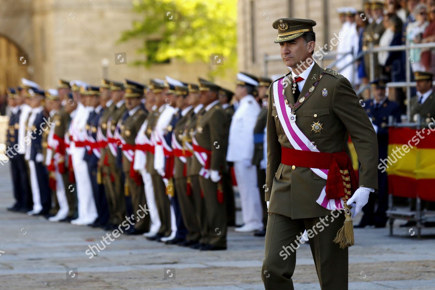 Spains King Felipe Vi R Attends Editorial Stock Photo - Stock Image ...