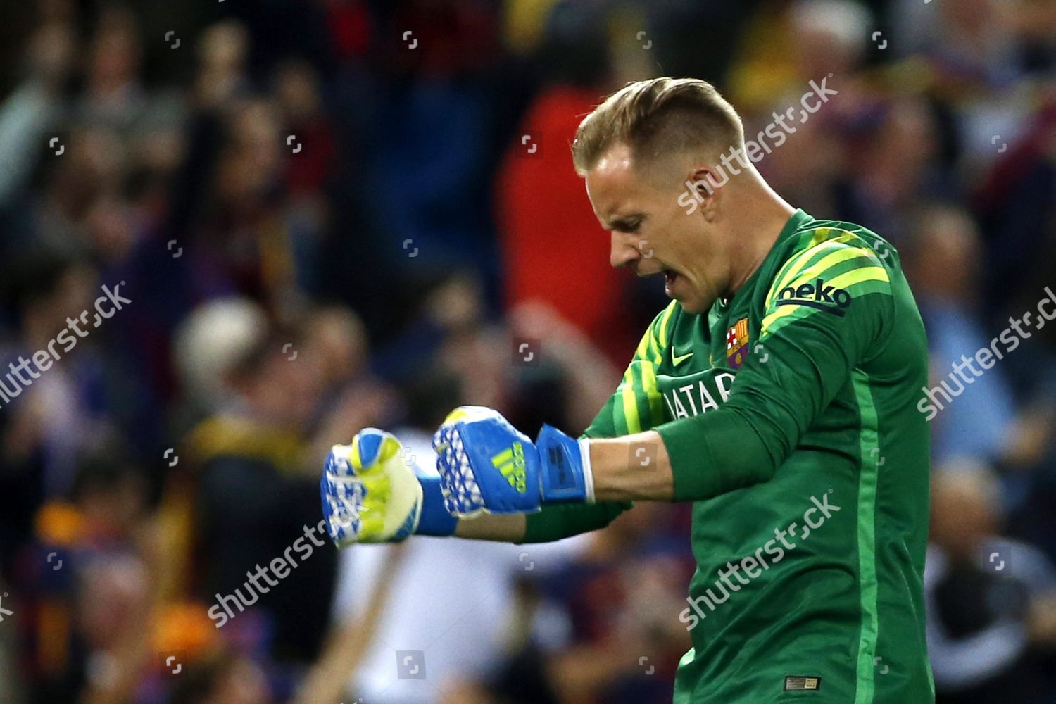 Fc Barcelonas Goalkeeper Marcandre Ter Stegen Editorial Stock Photo ...