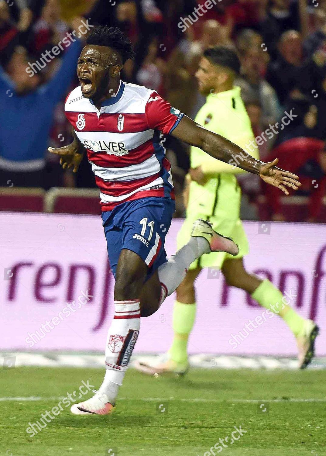 Granada Fcs Isaac Success Celebrates After Editorial Stock Photo ...