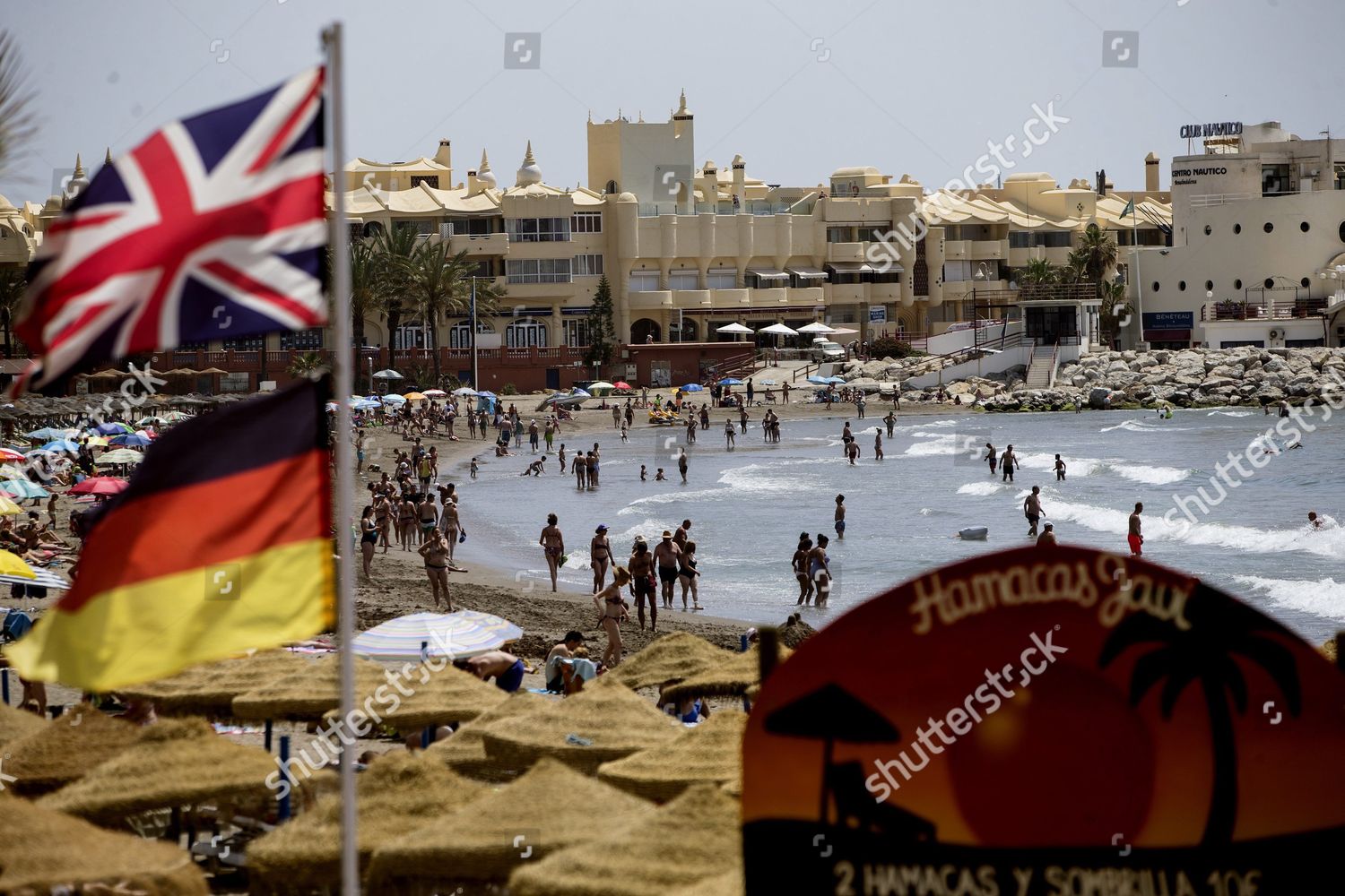 Union Jack German National Flag Down Editorial Stock Photo - Stock ...