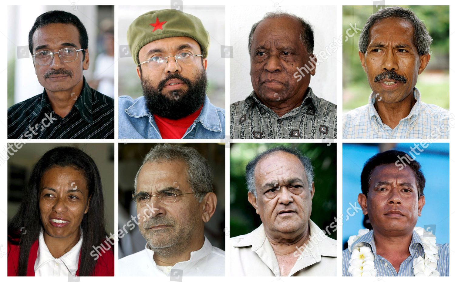 Eightway Composite Photo East Timor Presidential Editorial Stock Photo ...