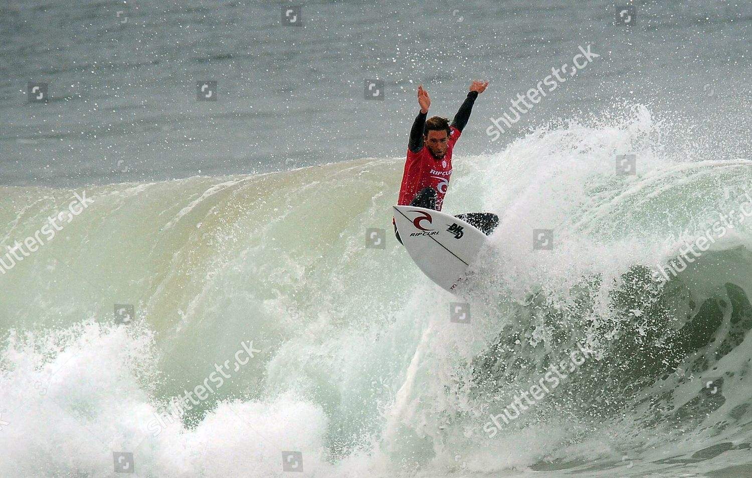 AUSTRALIAN SURFER MATT WILKINSON ACTION DURING Editorial Stock Photo ...