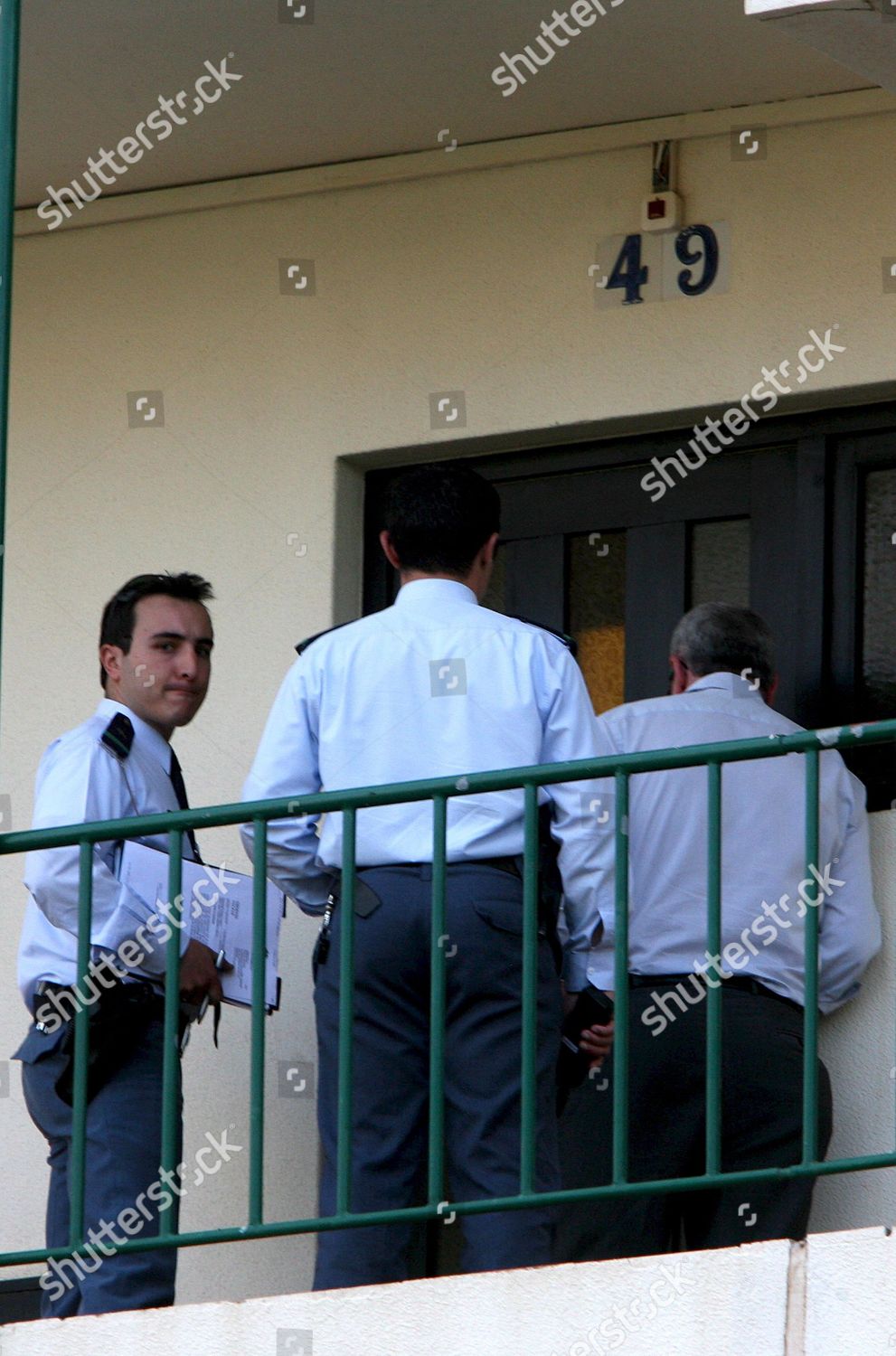 Police Officers Enter Apartment Hotel On Editorial Stock Photo - Stock ...