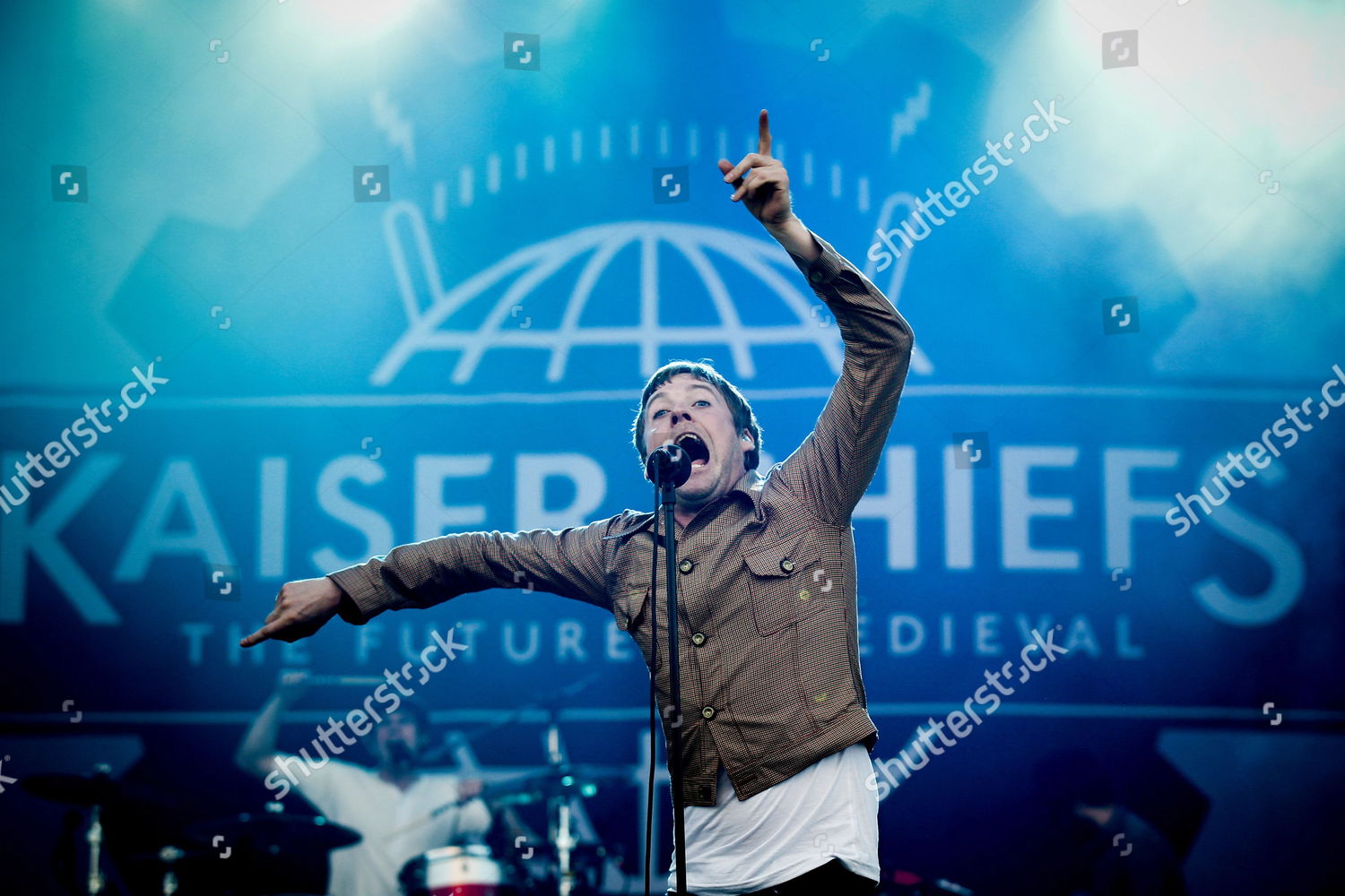 Lead Singer British Band Kaiser Chiefs Editorial Stock Photo - Stock ...