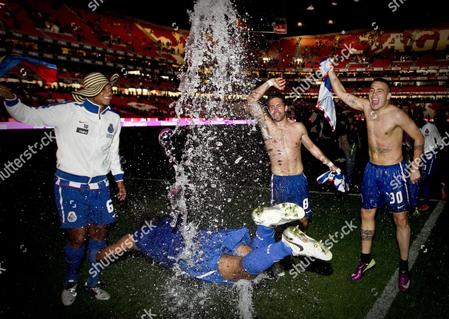 Fc Porto Players Celebrate Winning Title Editorial Stock Photo - Stock ...