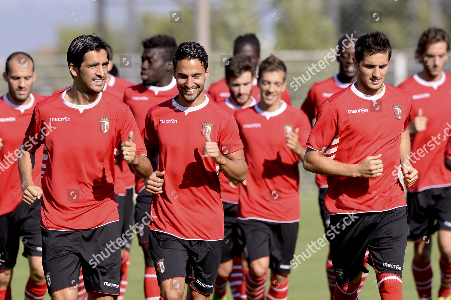 Sc Braga Players Custodio De Castro Editorial Stock Photo - Stock Image ...