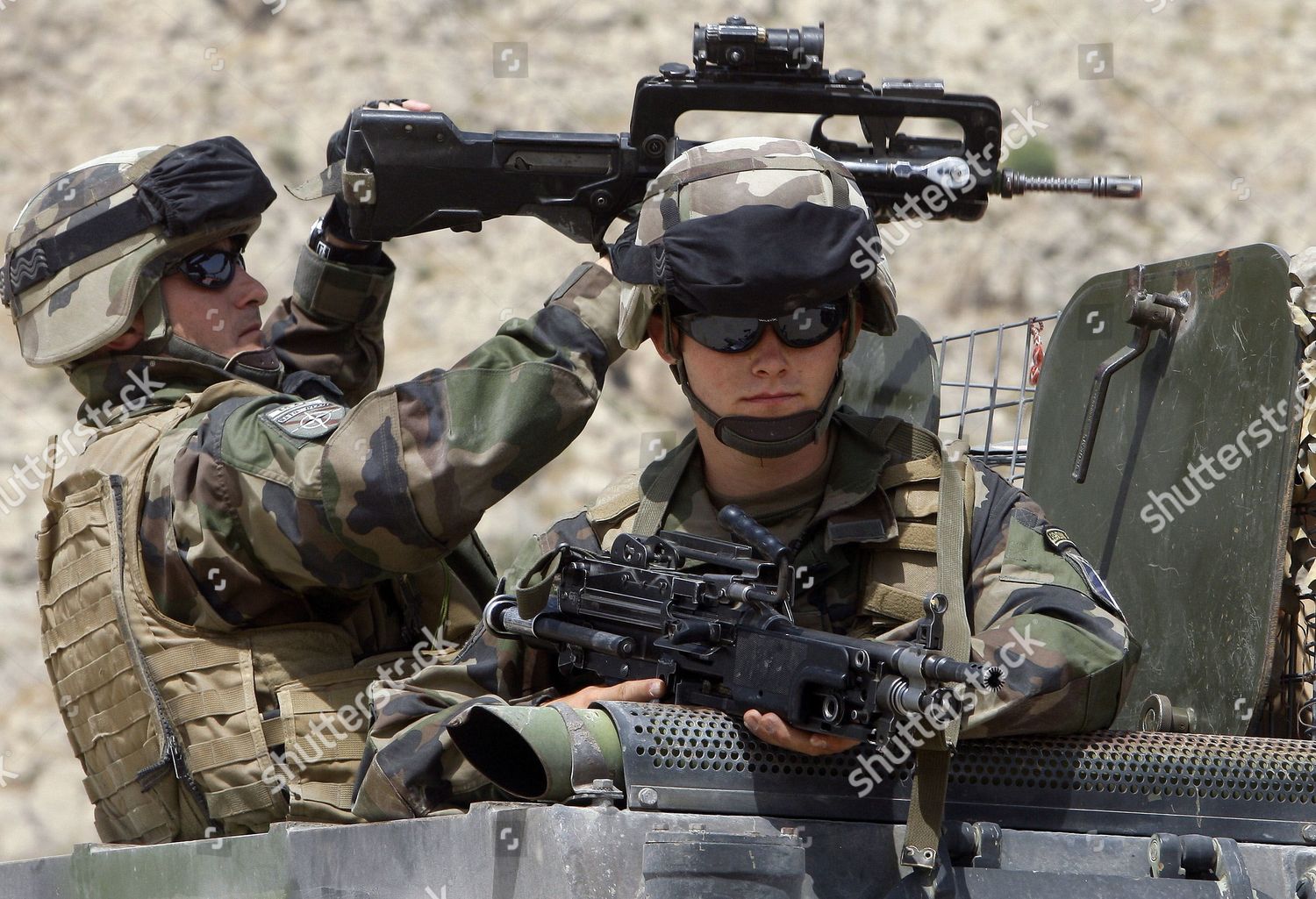 Soldiers French Foreign Legion Preparre Their Editorial Stock Photo ...