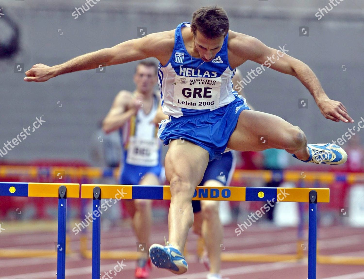 Greek Periklis Iakovakis Wins 400 Meter Editorial Stock Photo - Stock ...