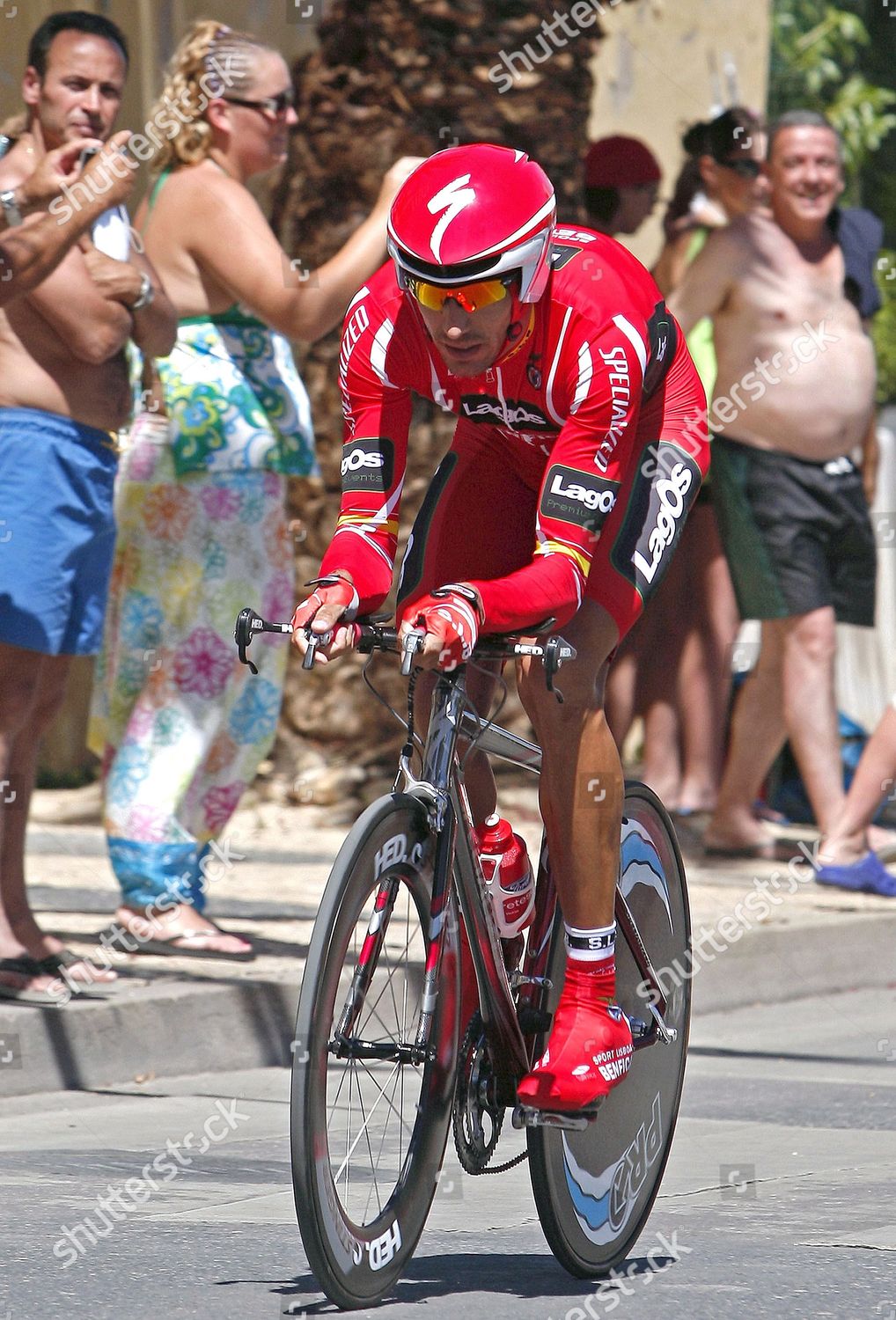 Spanish Cyclist Ruben Plaza On His Editorial Stock Photo - Stock Image ...