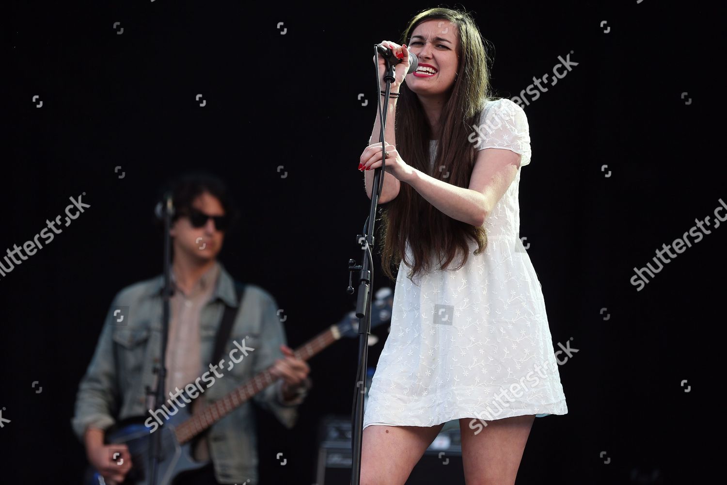 Lead Singer Madeline Follin Us Band Editorial Stock Photo - Stock Image ...