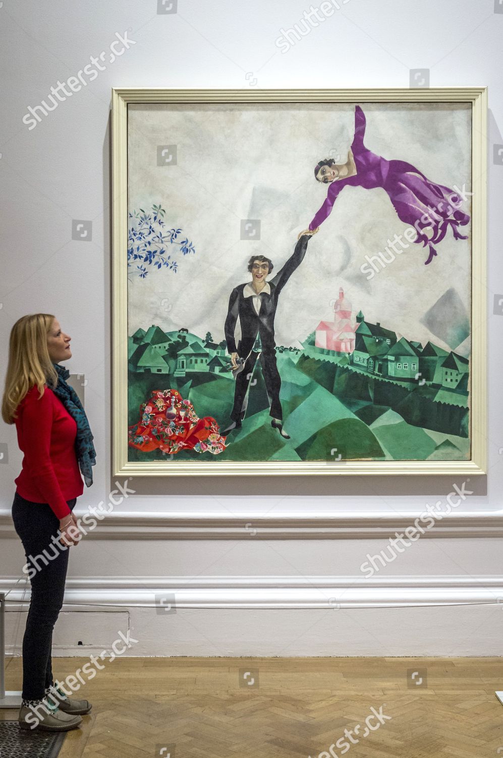 Promenade 191718 By Marc Chagall Editorial Stock Photo - Stock Image ...