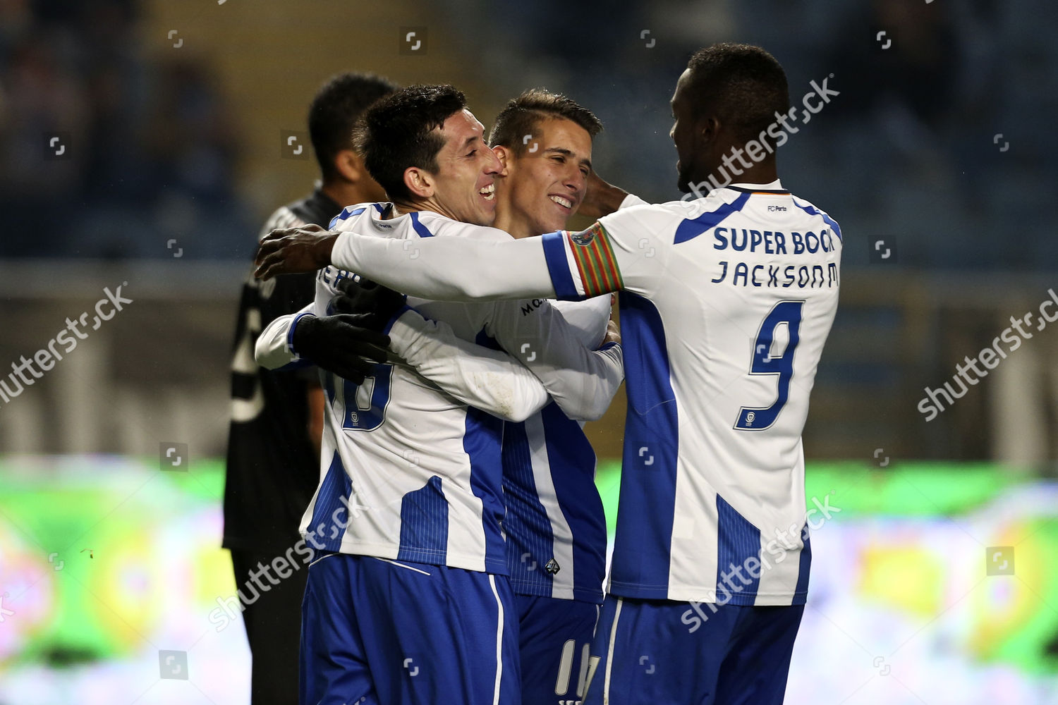 Portos Hector Herrera L Celebrates Jackson Editorial Stock Photo ...