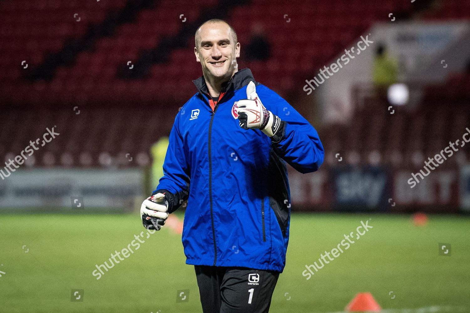 Morecambe Goalkeeper Barry Roche 1 During Editorial Stock Photo - Stock ...
