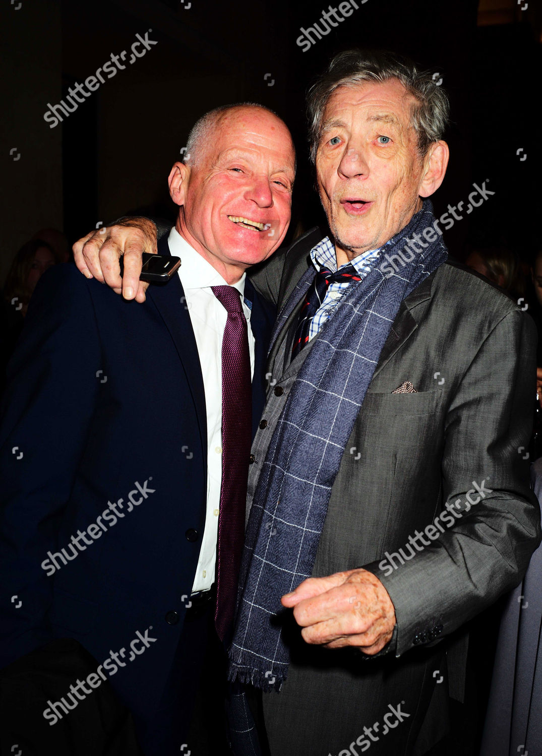 Lord Michael Cashman Sir Ian Mckellen Editorial Stock Photo - Stock ...