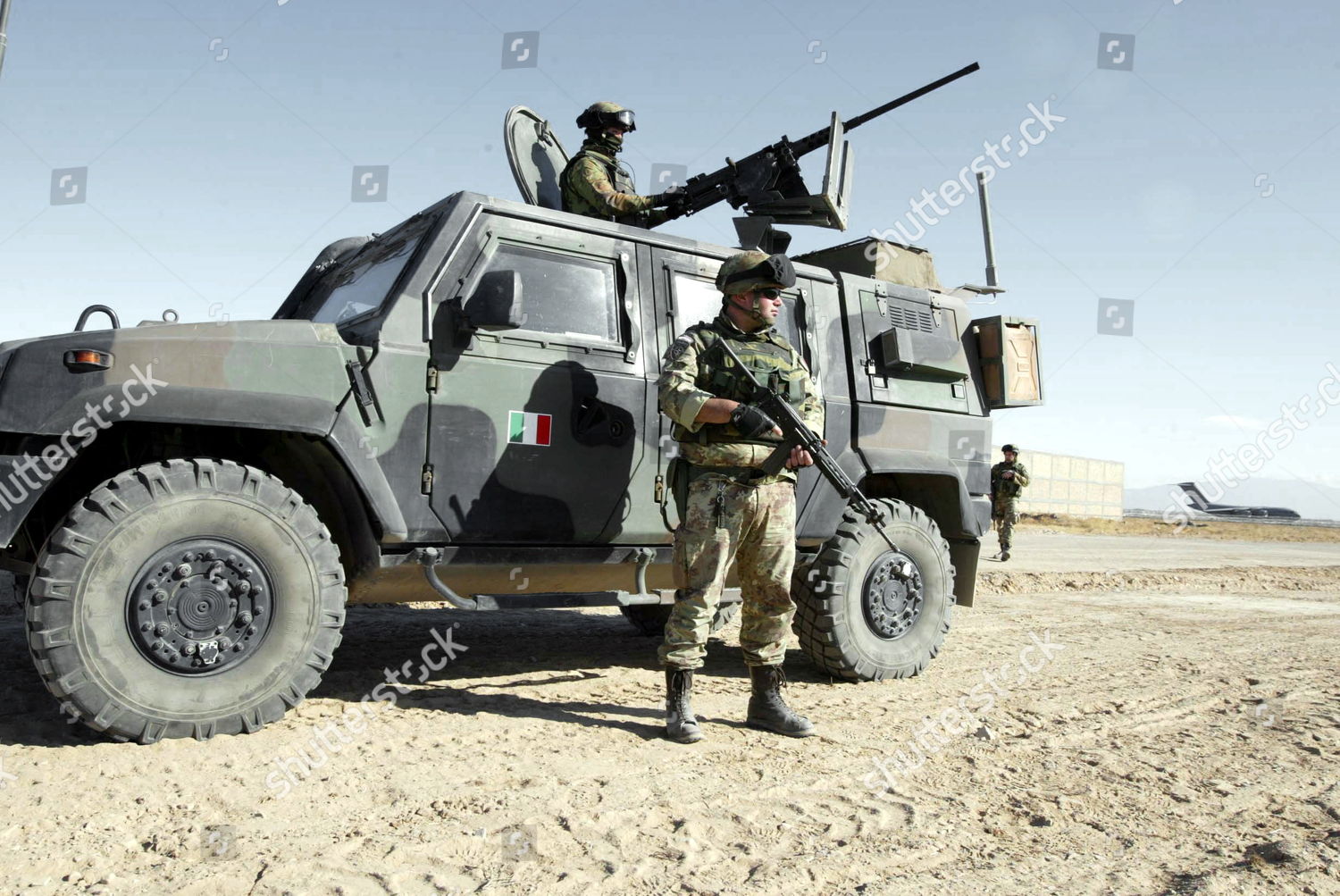Italian Soldiers Natos International Security Assistance Editorial ...
