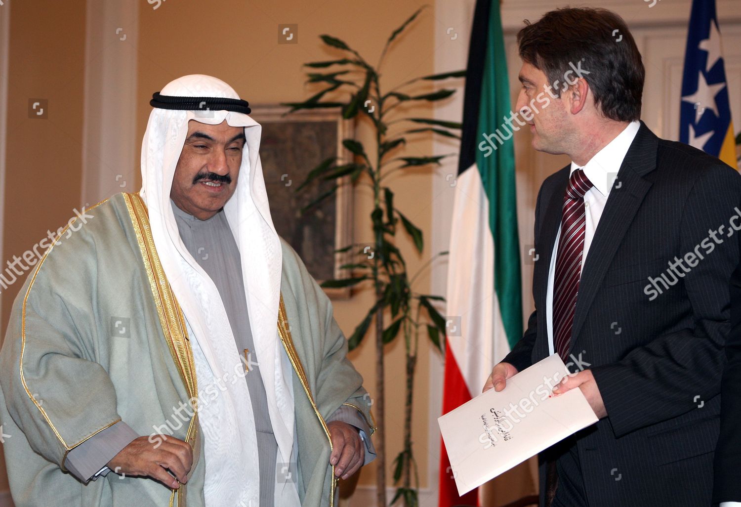 Prime Minister Kuwait Sheikh Nasser Mohammed Editorial Stock Photo ...