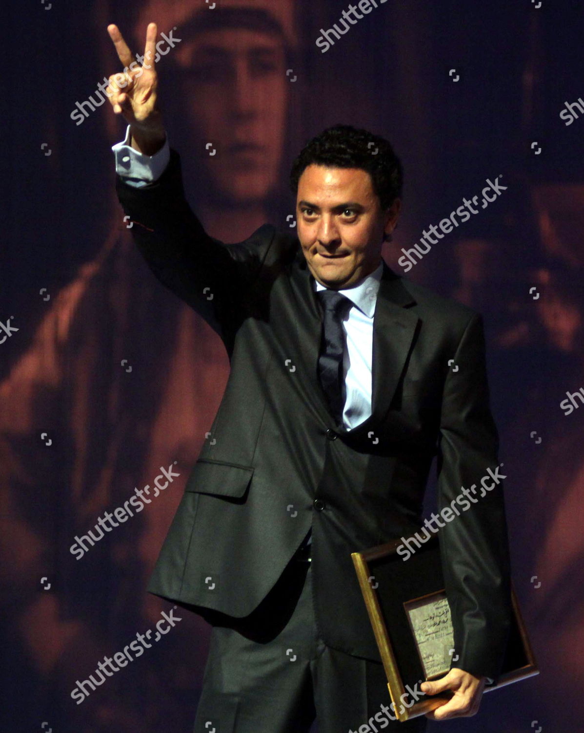 Egyptian Actor Fathi Abdel Wahab Holds Editorial Stock Photo - Stock ...