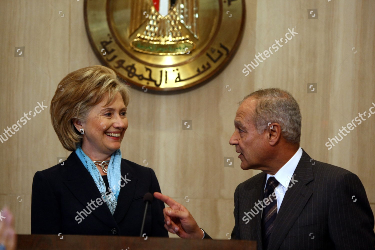 Us Secretary State Hillary Clinton L Editorial Stock Photo - Stock ...