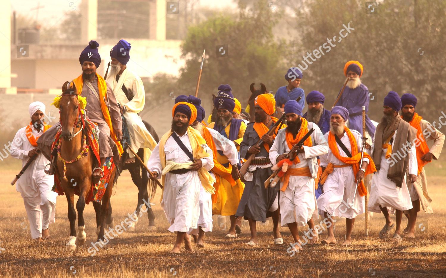 Nihangs Belonging Ancient Sikh Warrior Clan Editorial Stock Photo ...
