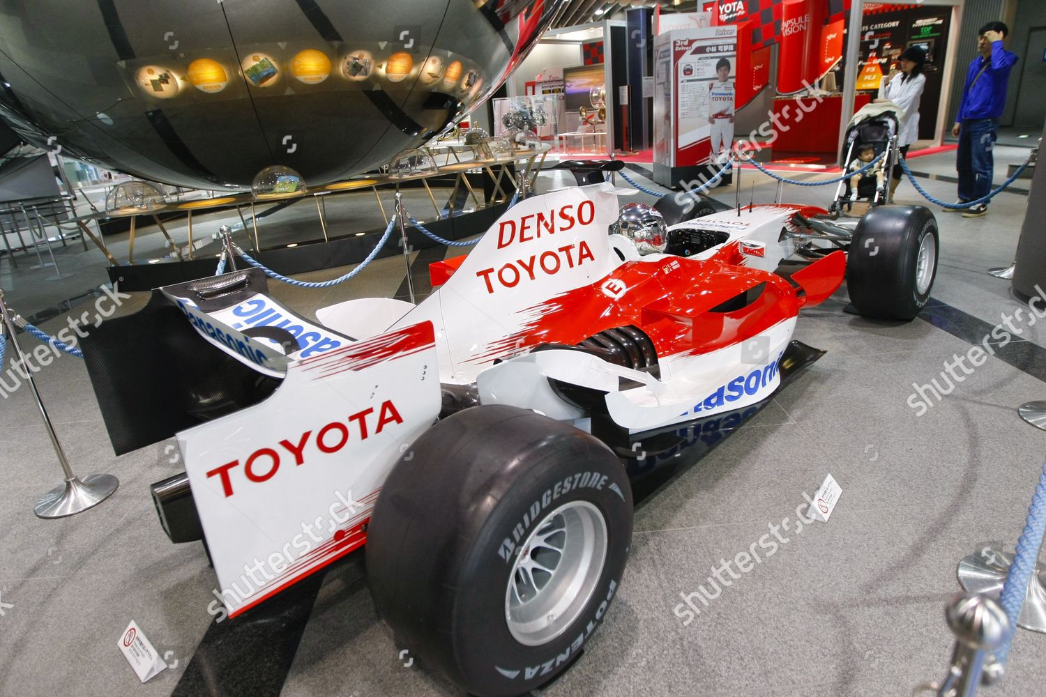 Visitors Look Toyotas Formula One Racing Editorial Stock Photo - Stock ...