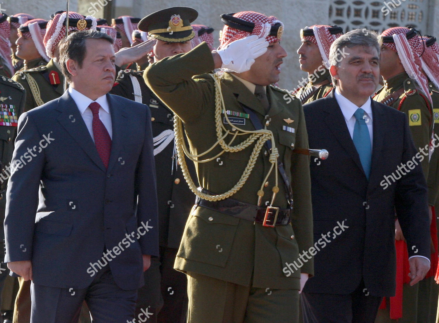 Jordans King Abdullah Ii L Welcomes Editorial Stock Photo - Stock Image ...