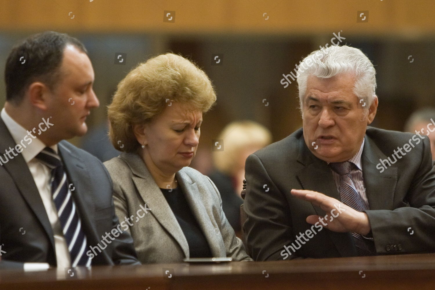 Former Moldovan President Communist Leader Vladimir Editorial Stock ...